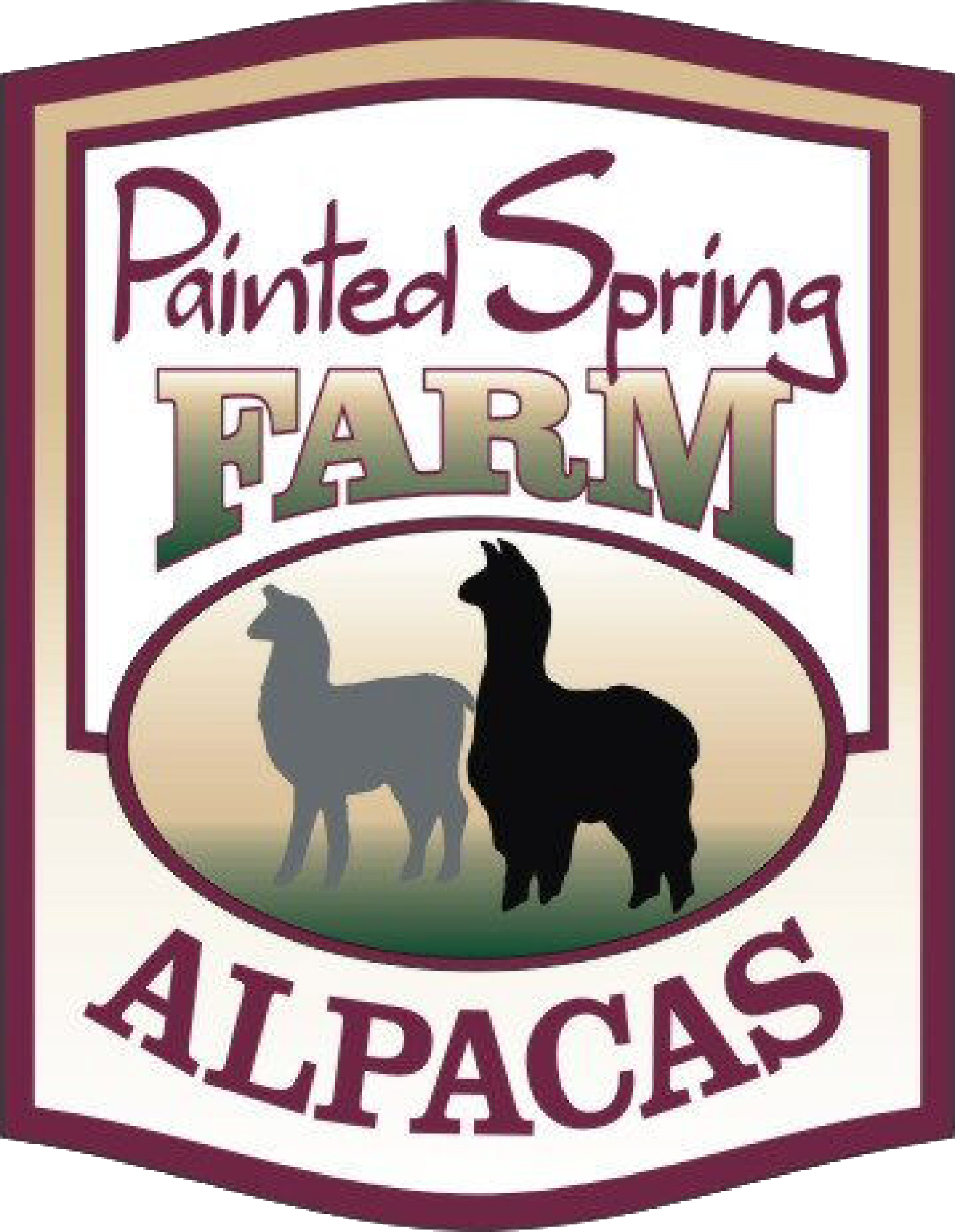 Painted Spring Farm Alpacas logo